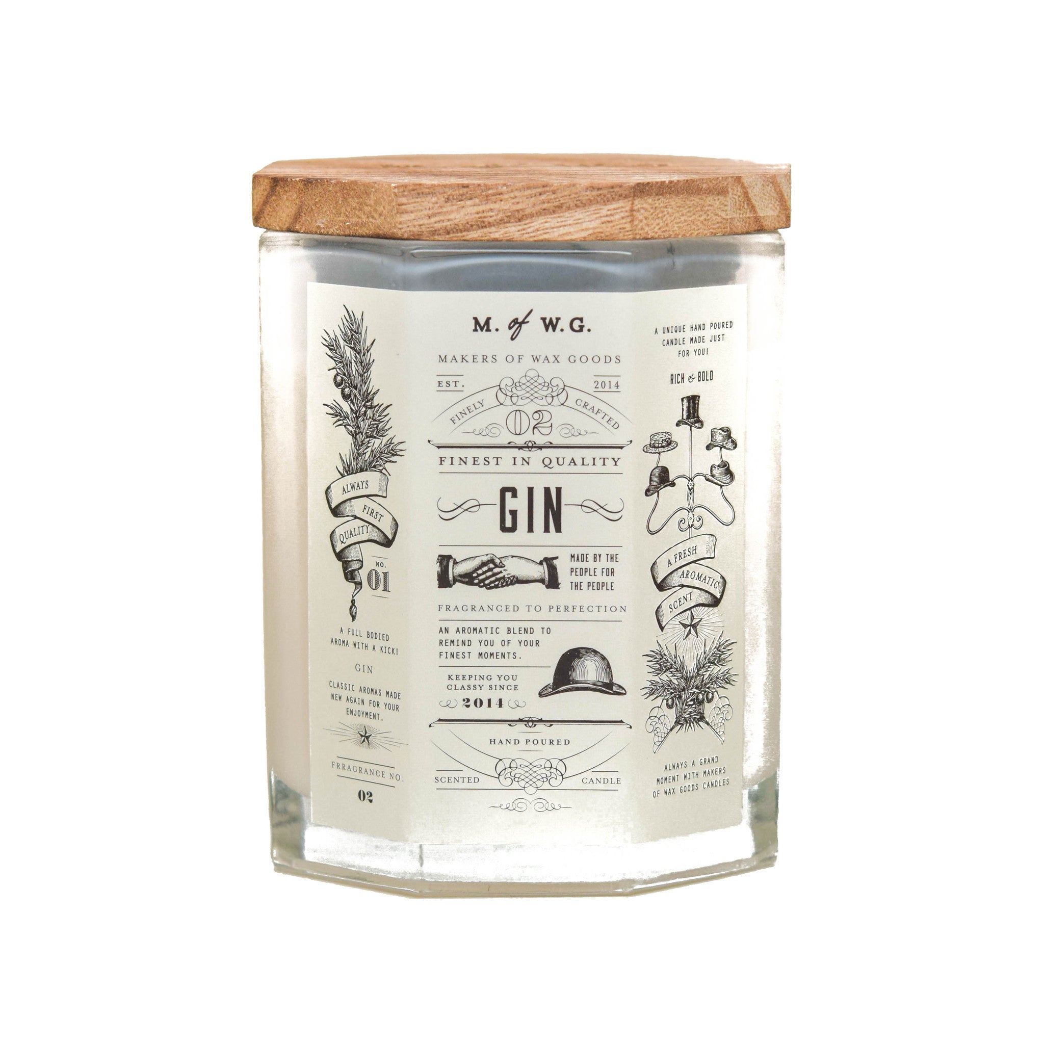 Makers of Wax Goods - Finest - Gin - MCO5000