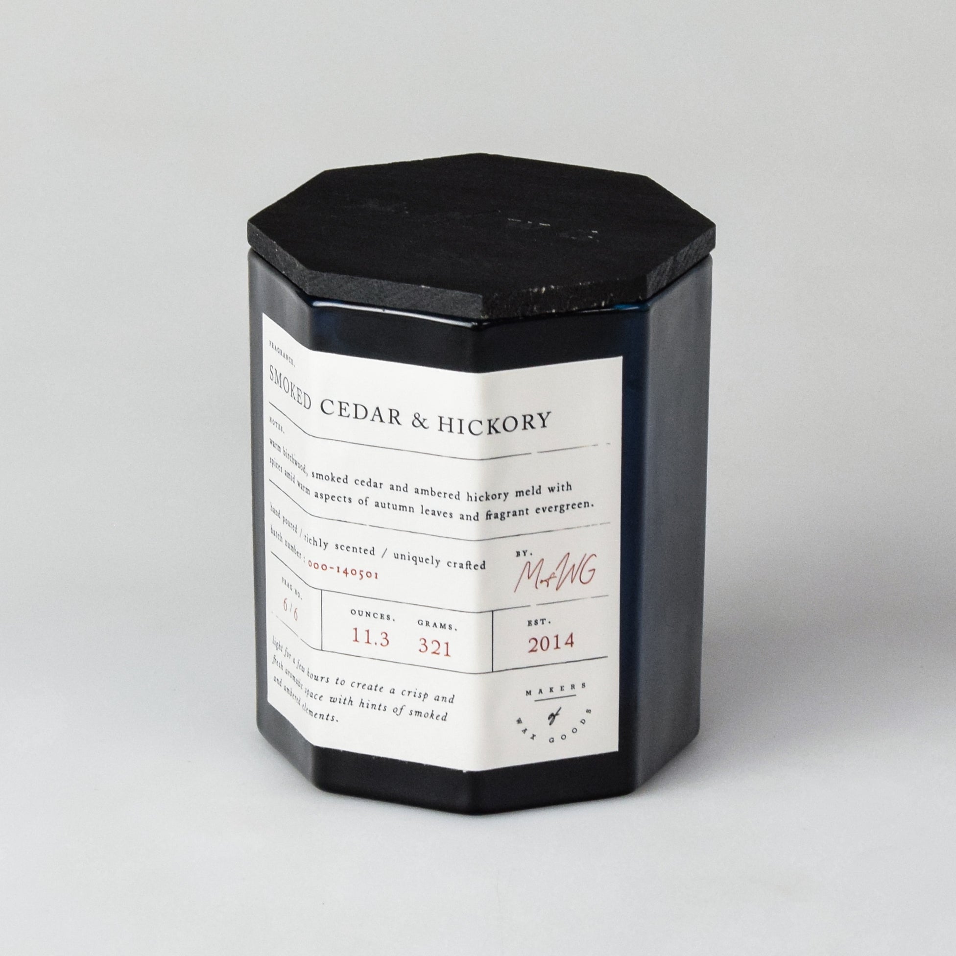 Smoked Cedar & Hickory – Makers of Wax Goods
